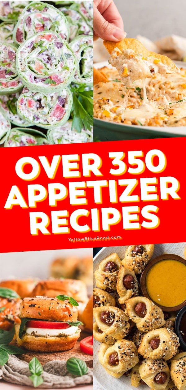 350+ Easy Appetizer Recipes that are Perfect for Any Occasion