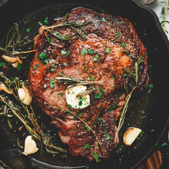 Ribeye Steak Recipe {Easy Pan-Seared Method} – Yellow Bliss Road