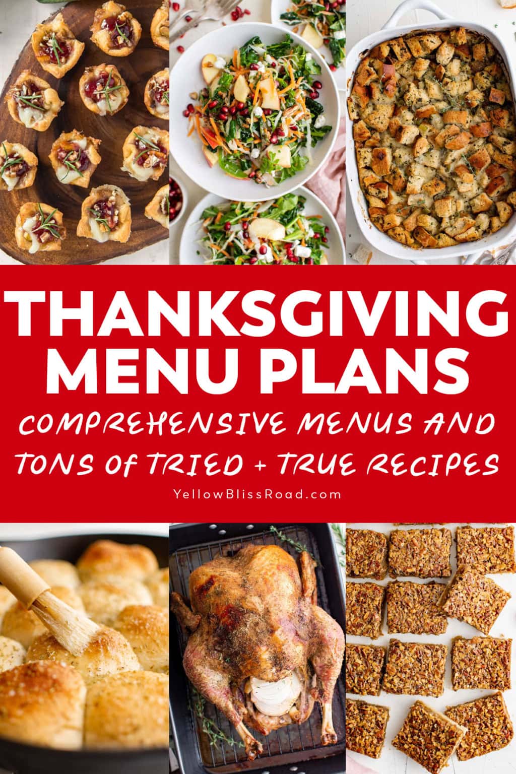 Thanksgiving Dinner Menu Ideas {Classic Recipes + Planning Guide ...