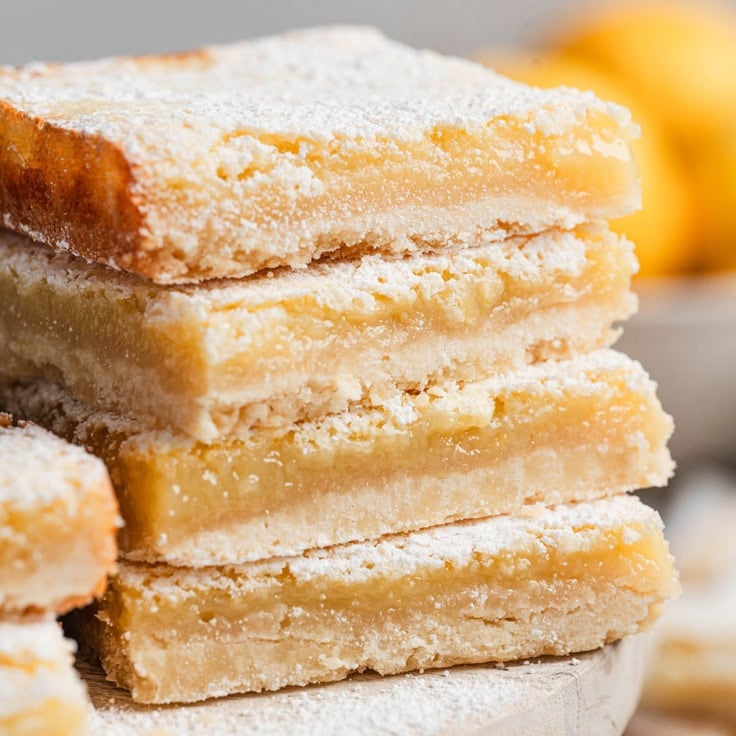 Classic Lemon Bars {Buttery Shortbread Crust} – Yellow Bliss Road